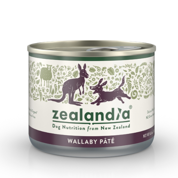 ZEALANDIA Wallaby Pate For Dogs 185g 24 cans – Fluffurry