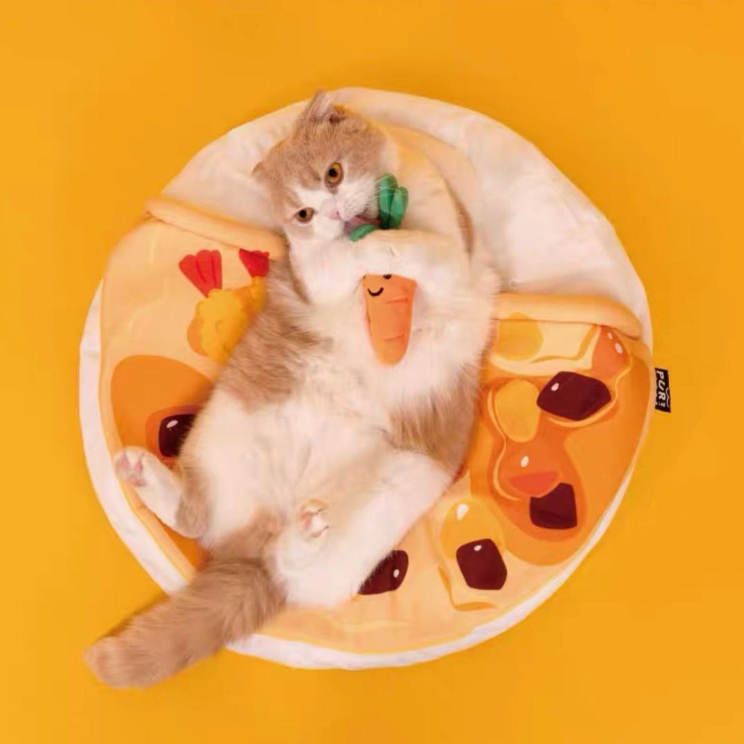 PURLAB Curry Rice Pet Bed – Fluffurry